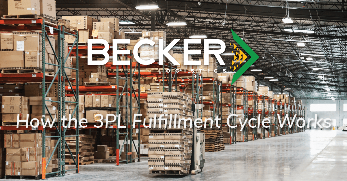 How the 3PL Fulfillment Cycle Works - Becker Logistics