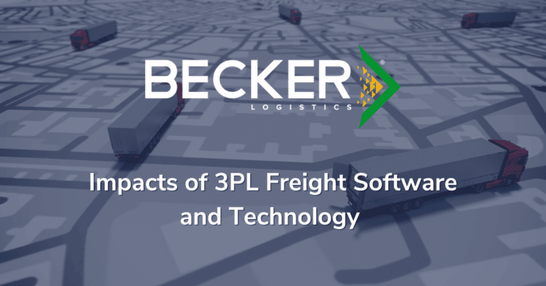 Becker Logistics | 3PL Solutions That Make Shipping Freight Easy