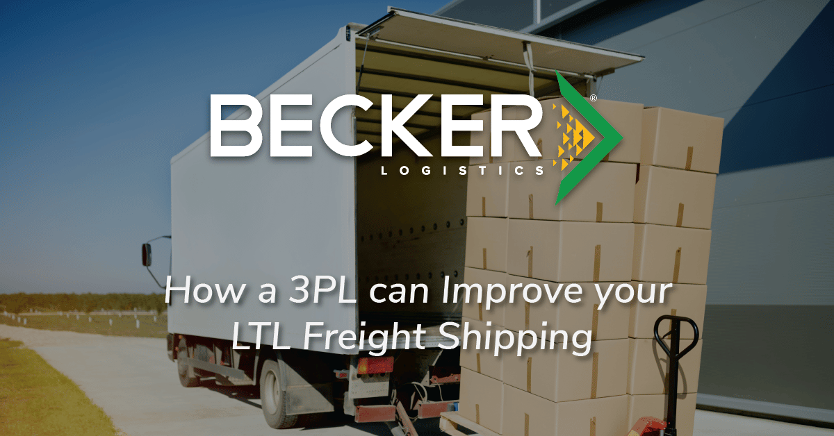 Becker Logistics | 3PL Solutions That Make Shipping Freight Easy