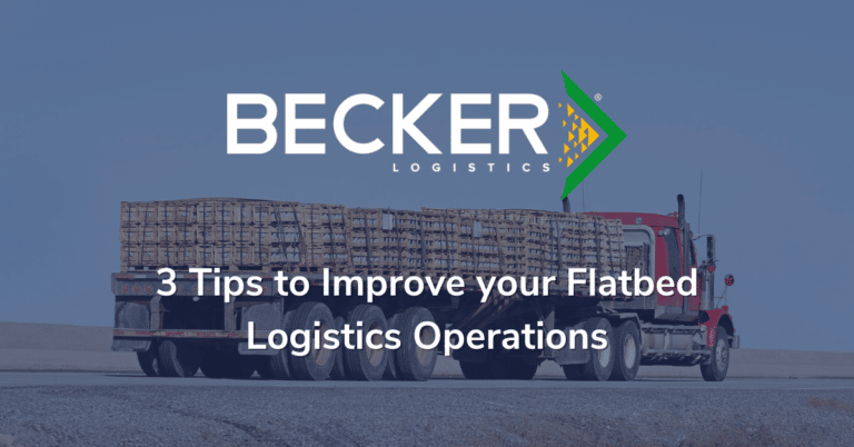 Becker Logistics | 3PL Solutions That Make Shipping Freight Easy
