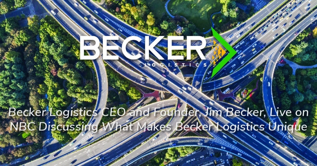 Jim Becker on NBC Discussing How Becker Logistics is Unique